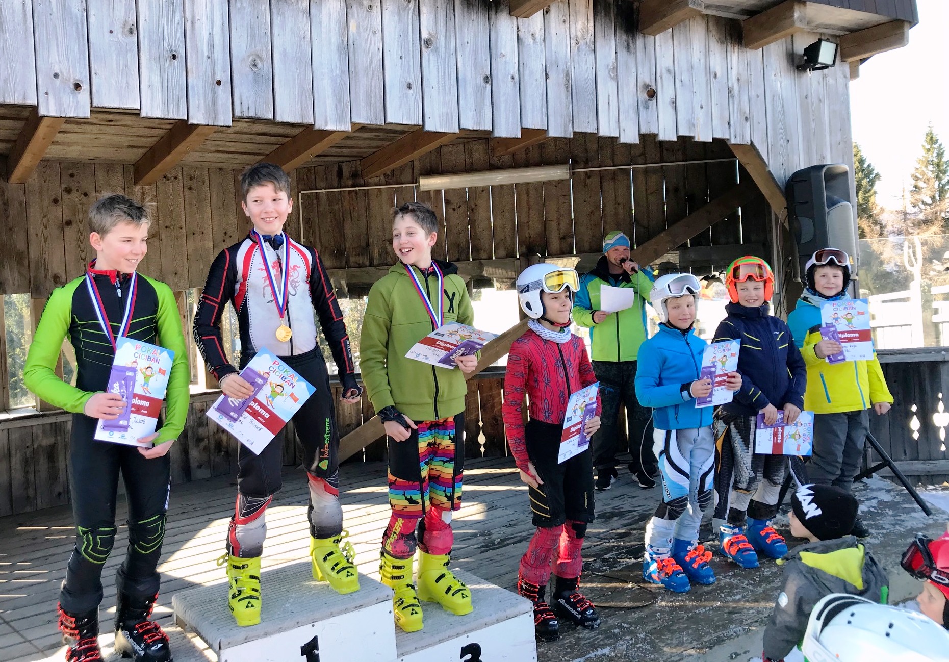 Uspešni na prvi tekmi za Pokal ciciban – SK Poljane