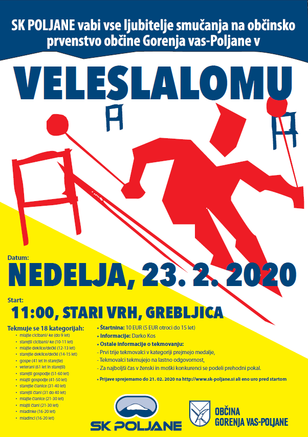 Občinska tekma 2020 – SK Poljane